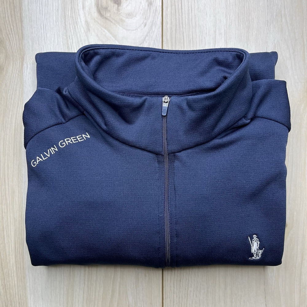 Galvin Green 1/4 Zip Sweater Golf Club Logo Mens Size… - Gem